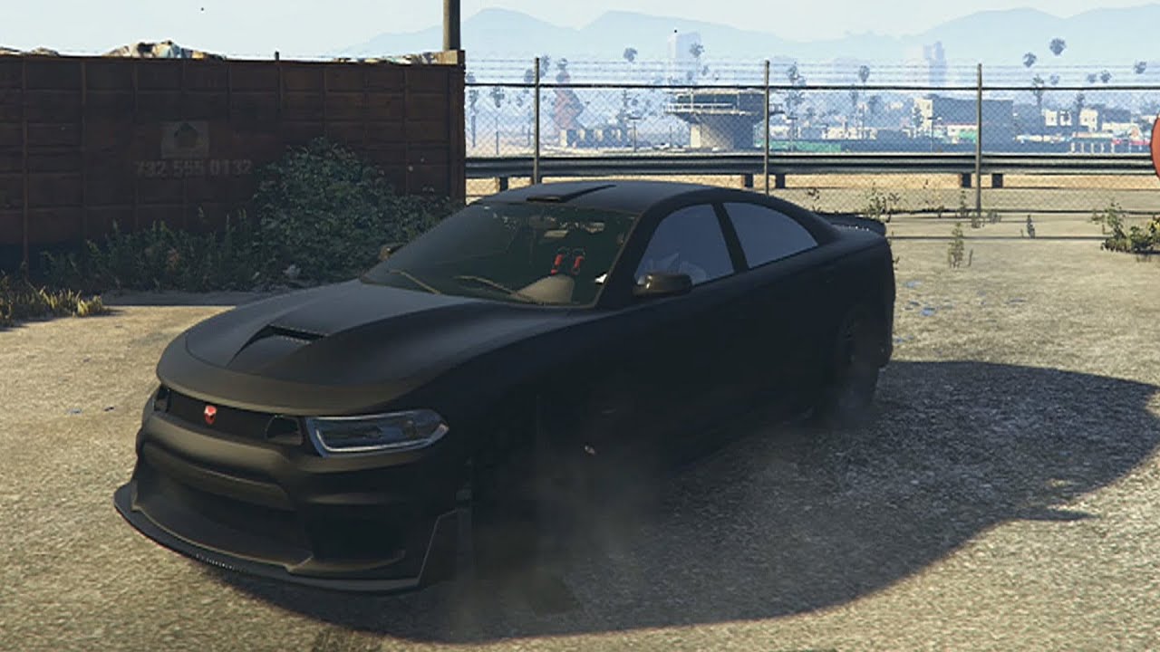 GTA 5 - Bravado Buffalo STX Car Showcase (Dodge Charger LD) - YouTube