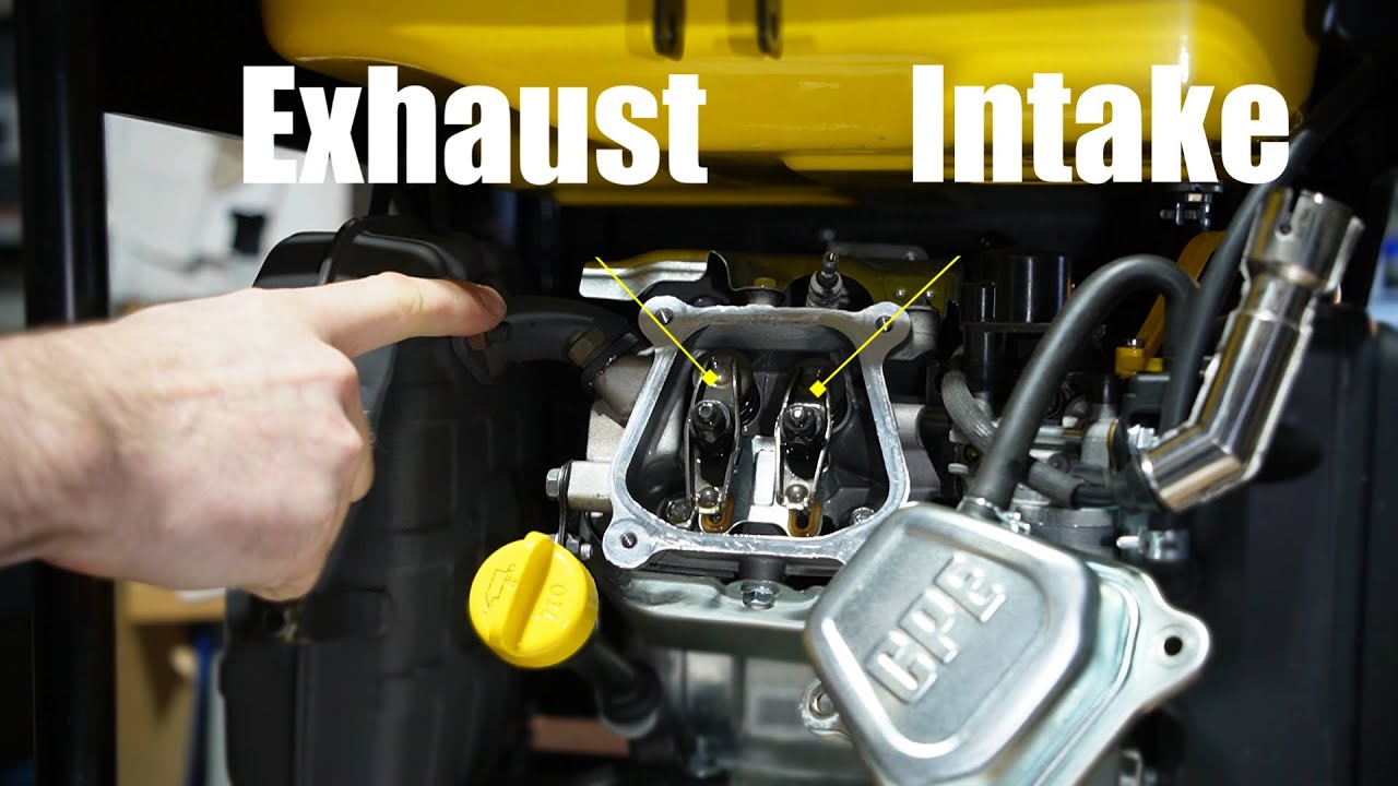 Quick Valve Adjustment | Champion Inverter generator Open Frame - YouTube