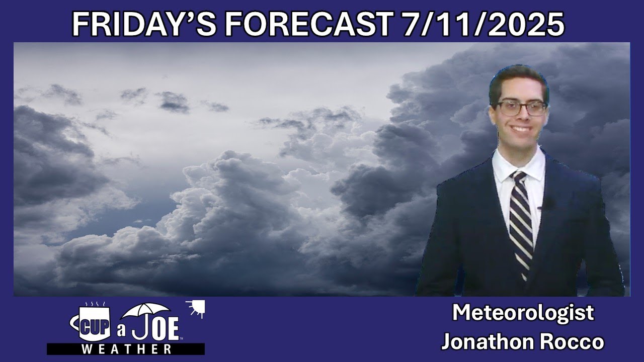 Weekend Weather Preview | Friday, 7/11/2025 NJ Weather Forecast - YouTube