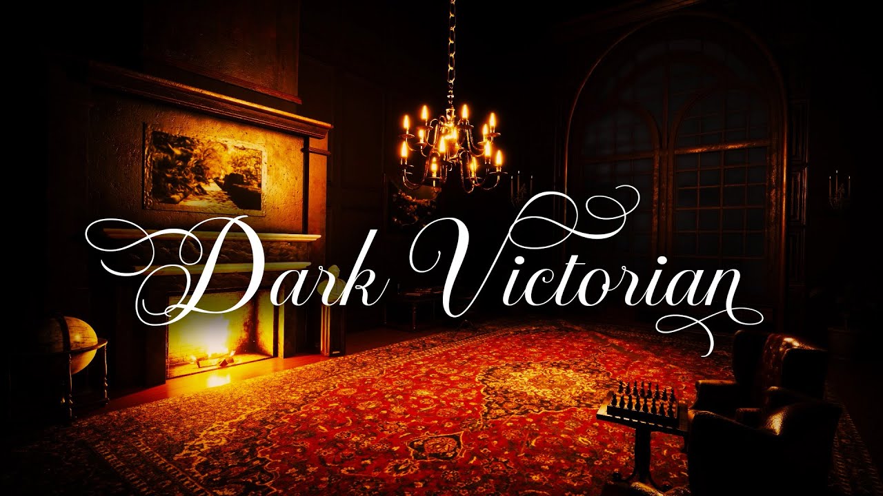 Dark Victorian Mansion | Piano and Cello with Storm Ambience - YouTube ...