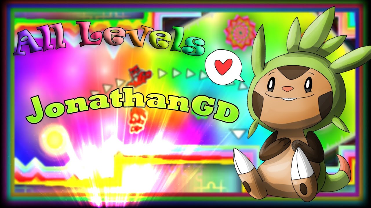 All JonathanGD Levels 🌟 - Geometry Dash (2.11) - YouTube