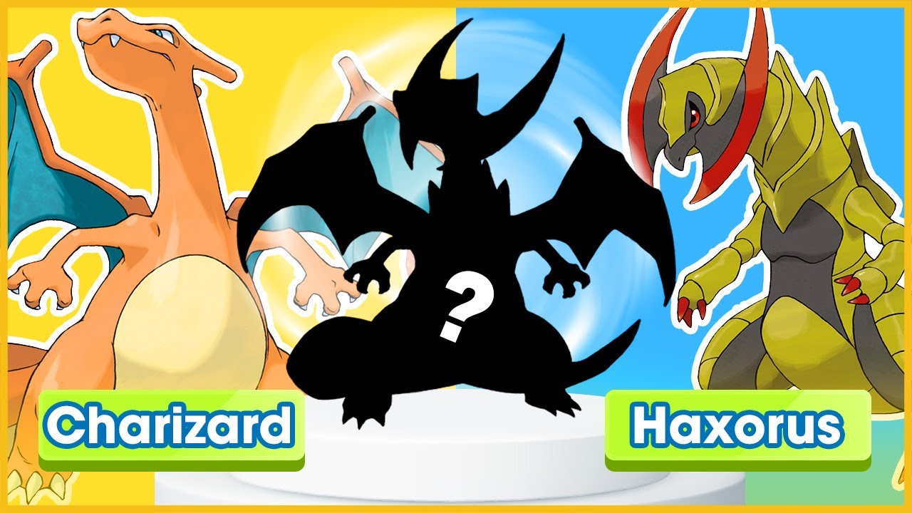 Pokemon Fusion | Charizard + Haxorus | pokemon infinite fusion ...