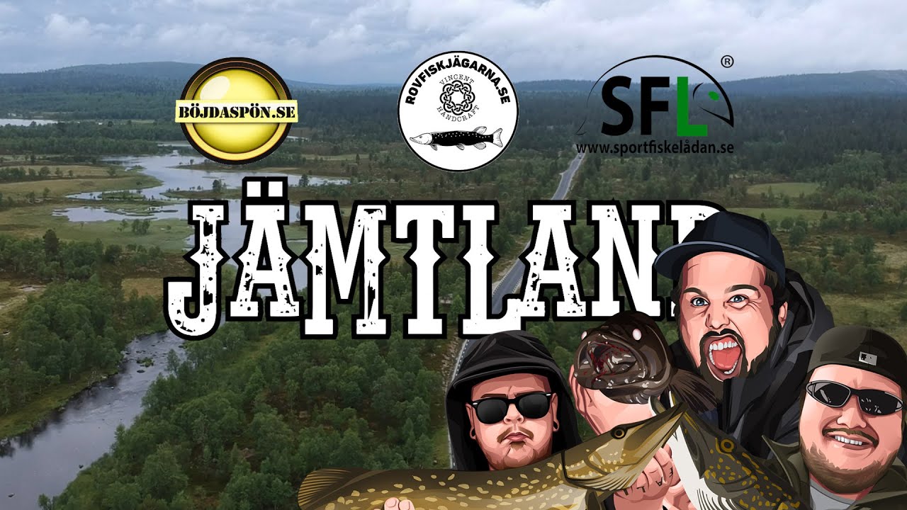 FISH N SLIPS FISKAR GÄDDA I JÄMTLAND - YouTube