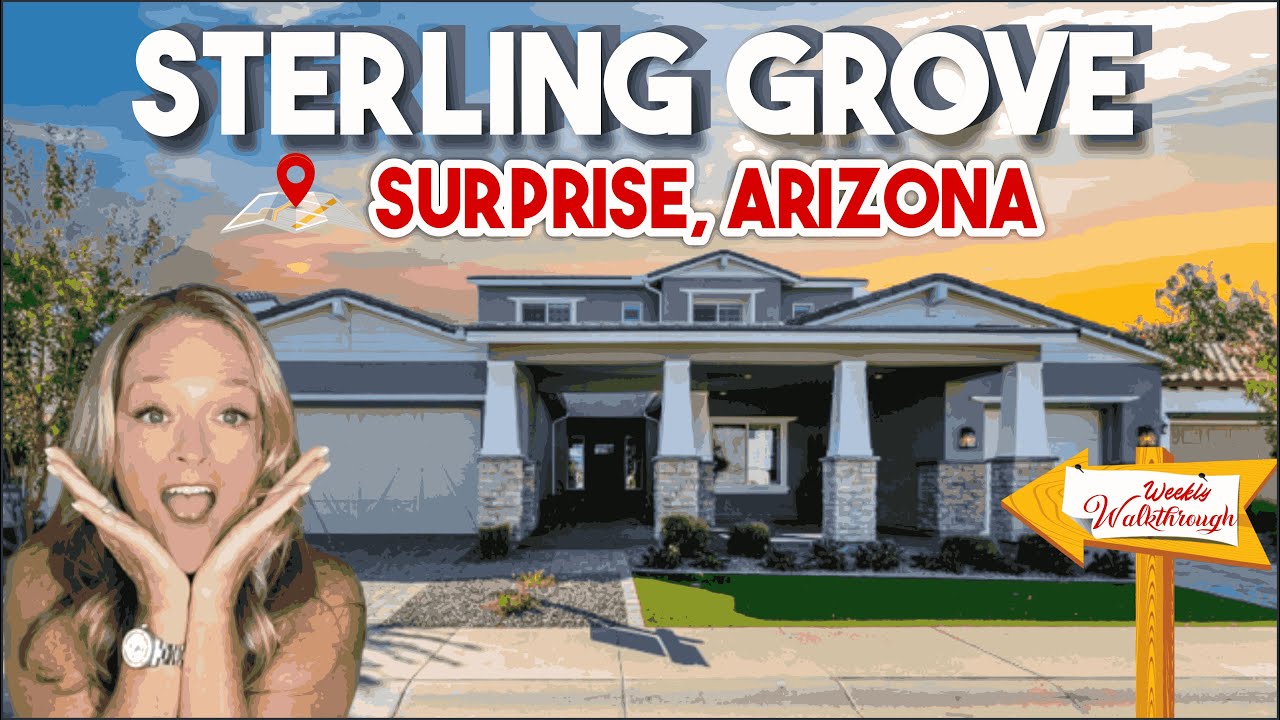 Sterling Grove: Luxury Home Tour | Surprise, Arizona - YouTube