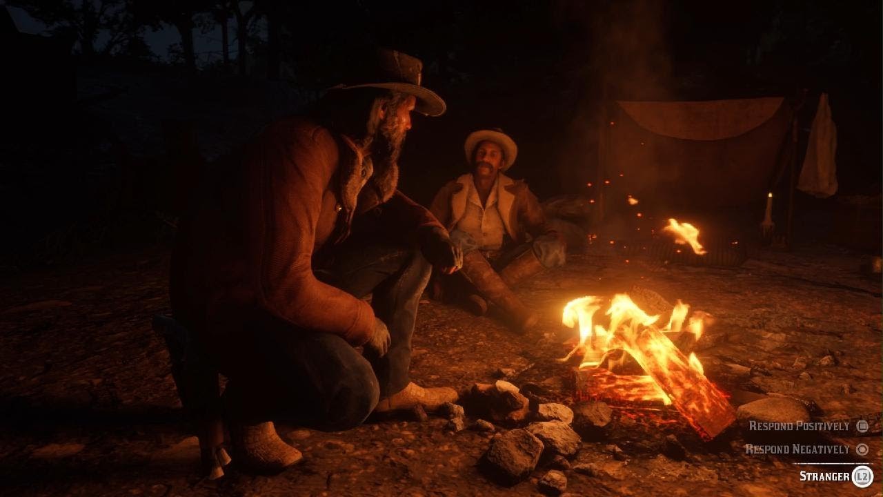 Red Dead Redemption 2 - Camper Talking About Missing Princess Isabeau ...