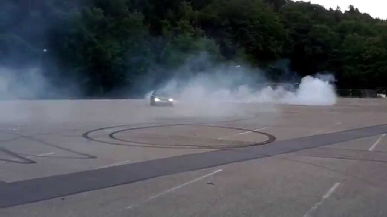 Mercedes Benz CLK 320 W208 by Rabbl Performance - Drift, Burnout - YouTube