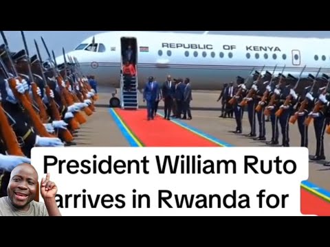 President William Ruto In A kenyan Plane for the first time After a ...
