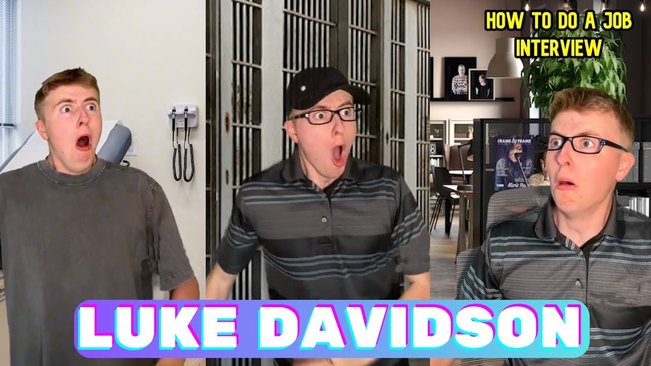 *1+ HOUR* New Best Luke Davidson Funny Shorts 2024 - New Funny Tik Tok ...