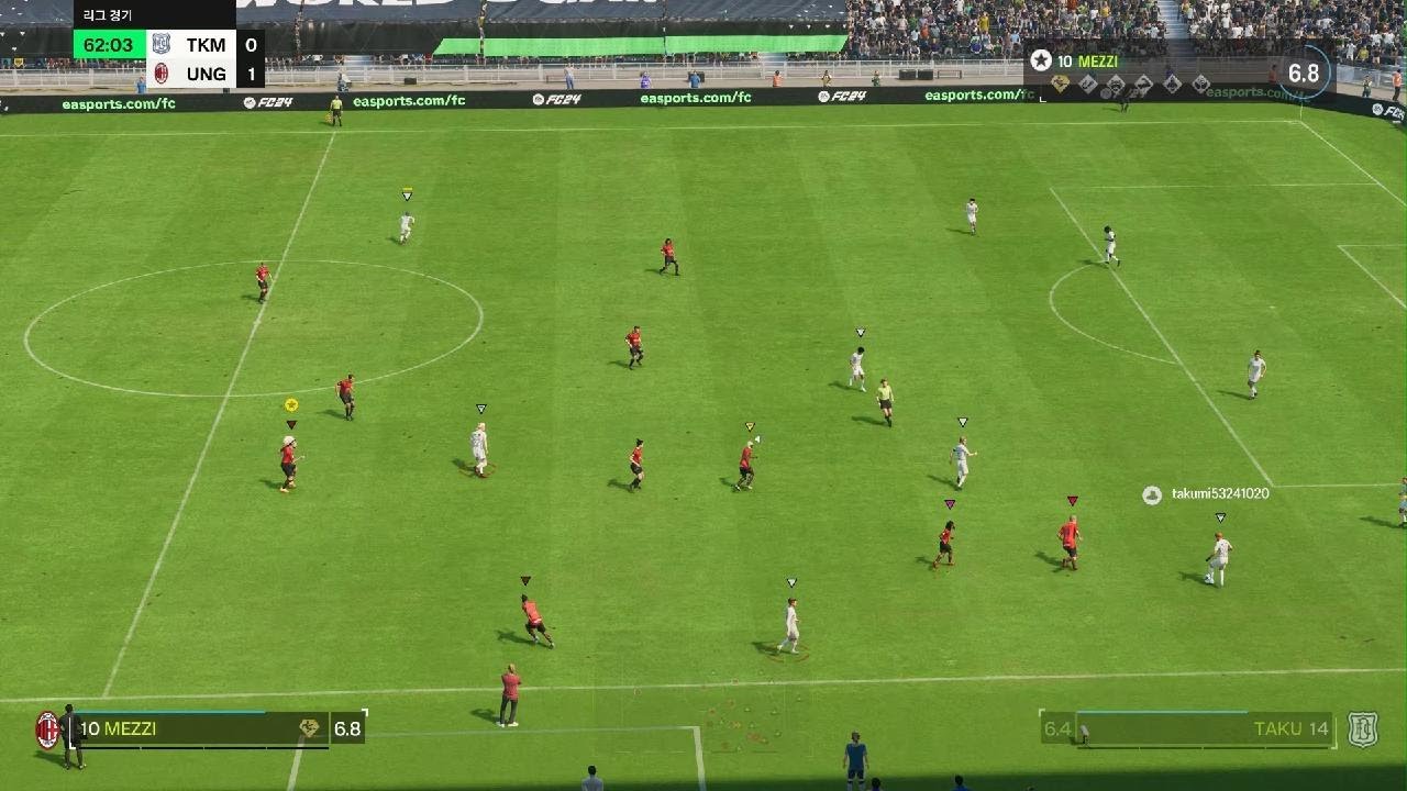 EA SPORTS FC 24 민재 체험 - YouTube