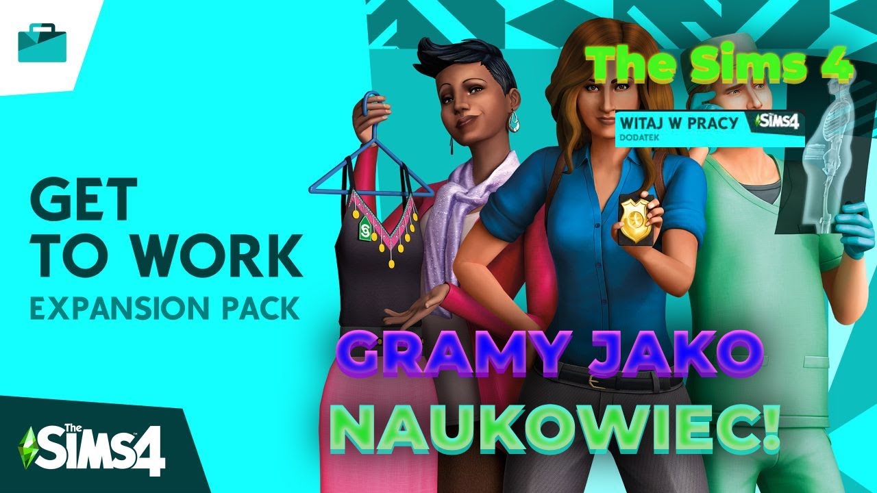 Gram jako NAUKOWIEC w The Sims 4! - YouTube