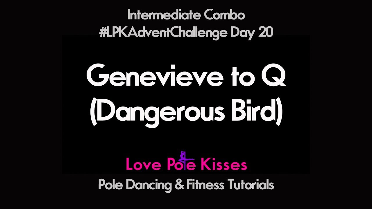 Genevieve to Dangerous Bird Pole Dance Combo - YouTube
