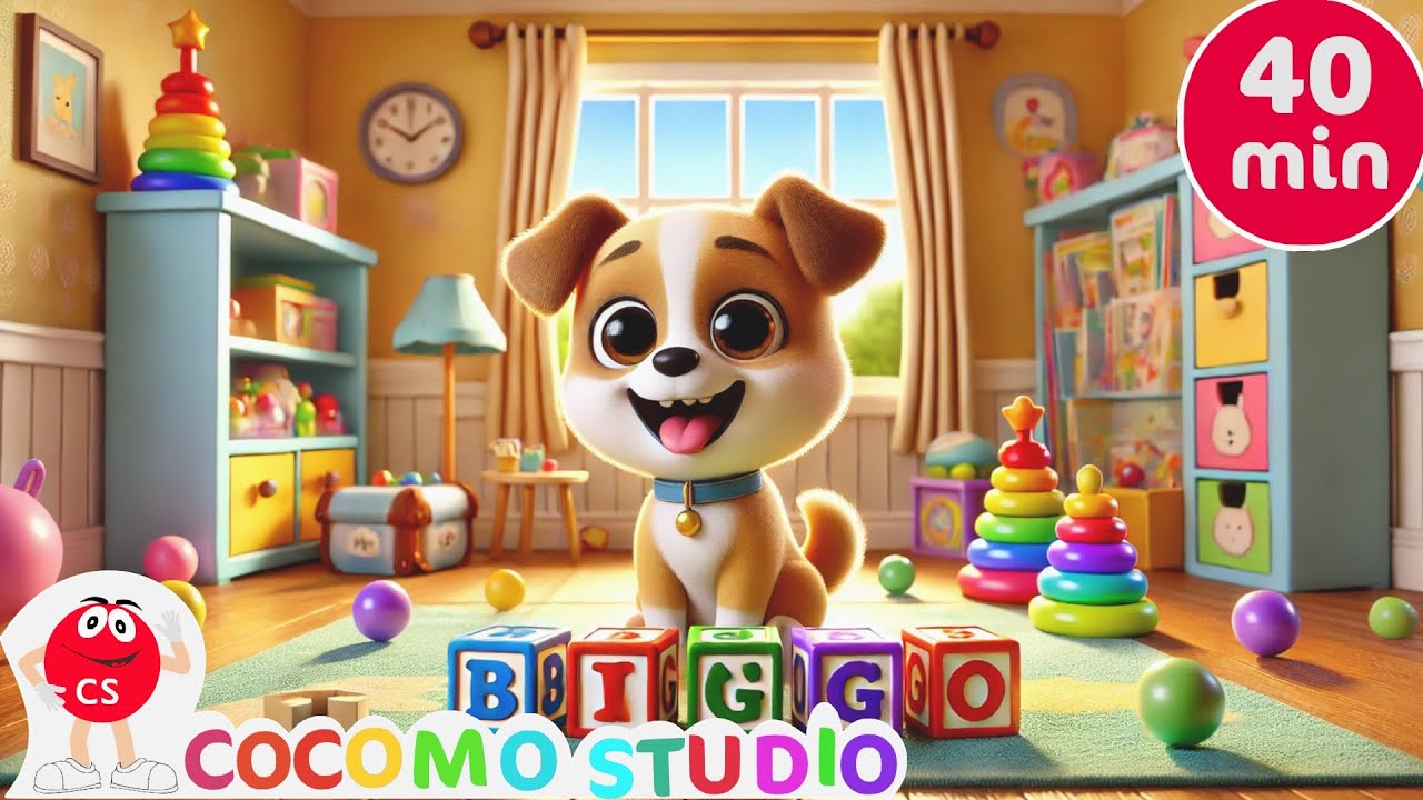 Bingo Song | Sing Along Alphabet and Spelling Song - YouTube