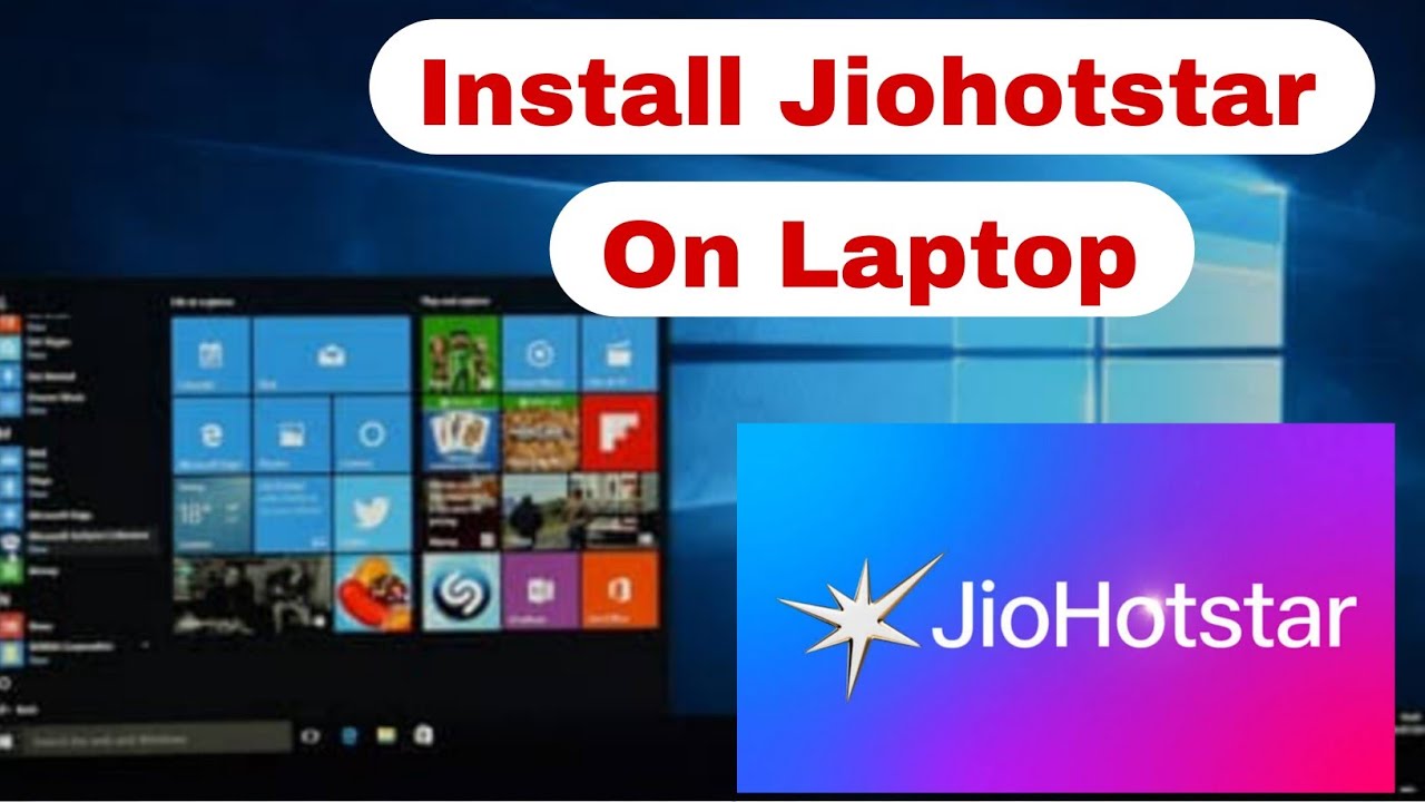 How To Install Jio Hotstar in Laptop/PC - YouTube