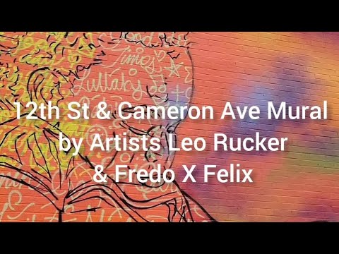 12th Street & Cameron Ave Mural in Winston-Salem by Artists Leo Rucker ...