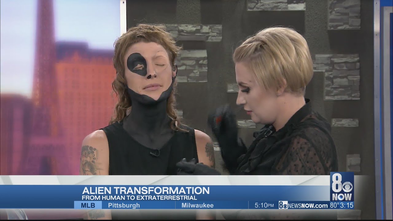 Alien transformation - YouTube