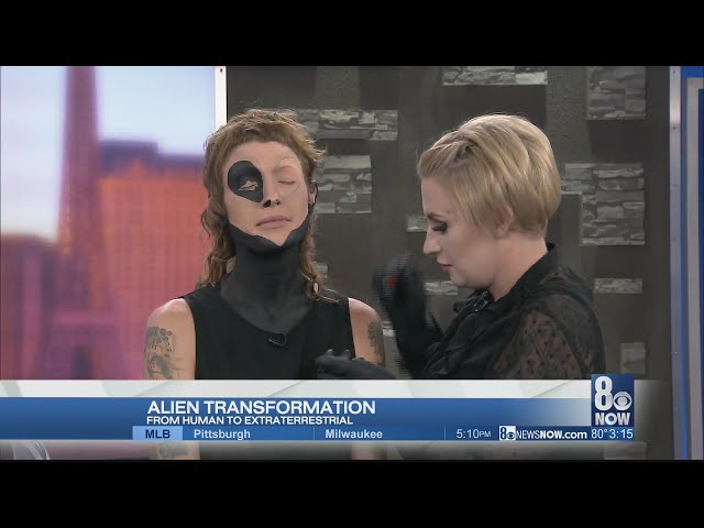 Female Xenomorph Transformation