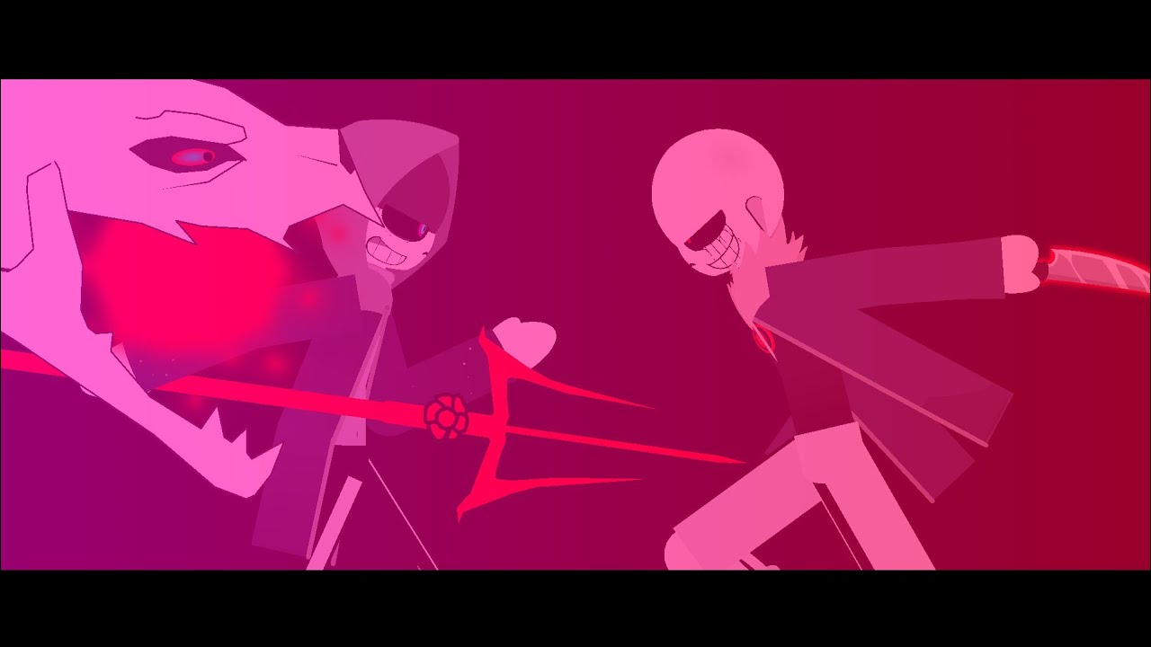 killer sans vs dust sans phase 1 - YouTube