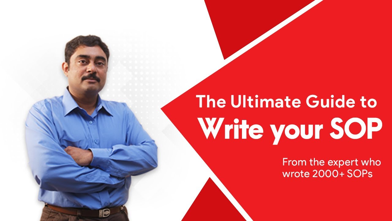 The Ultimate Guide to write your SOP | From the expert who wrote 2000 ...