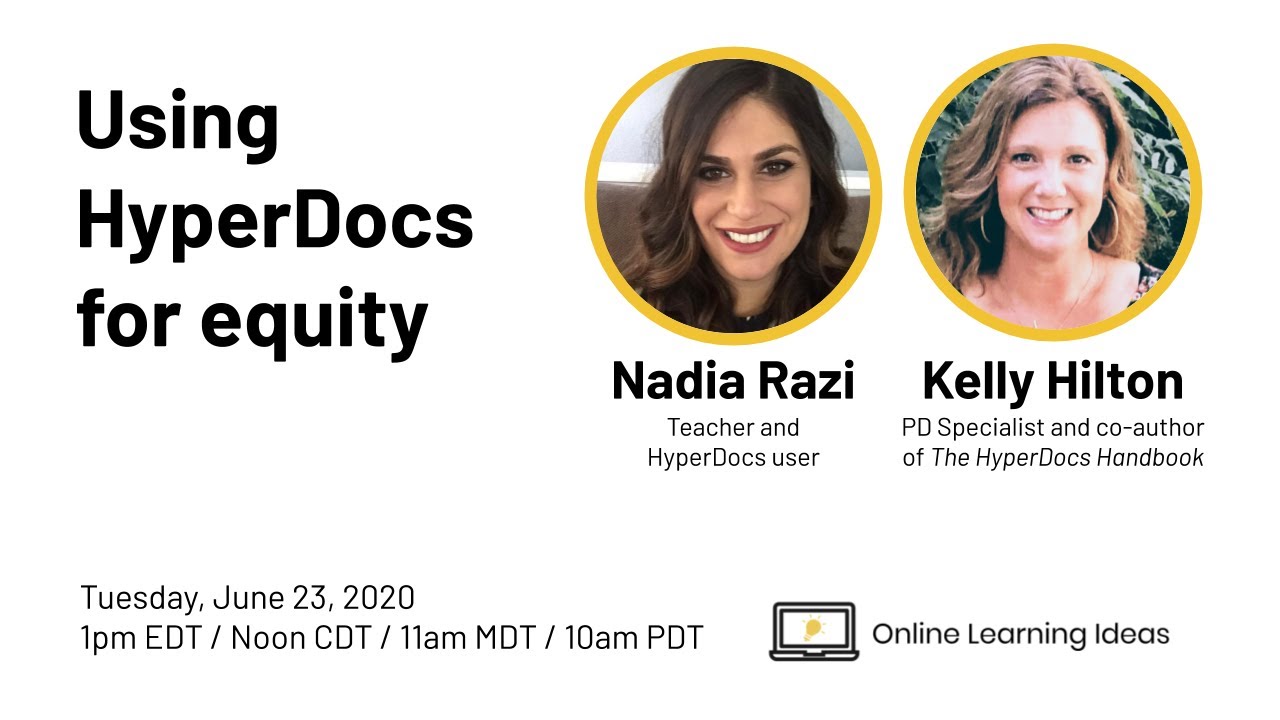 Using HyperDocs for equity - YouTube