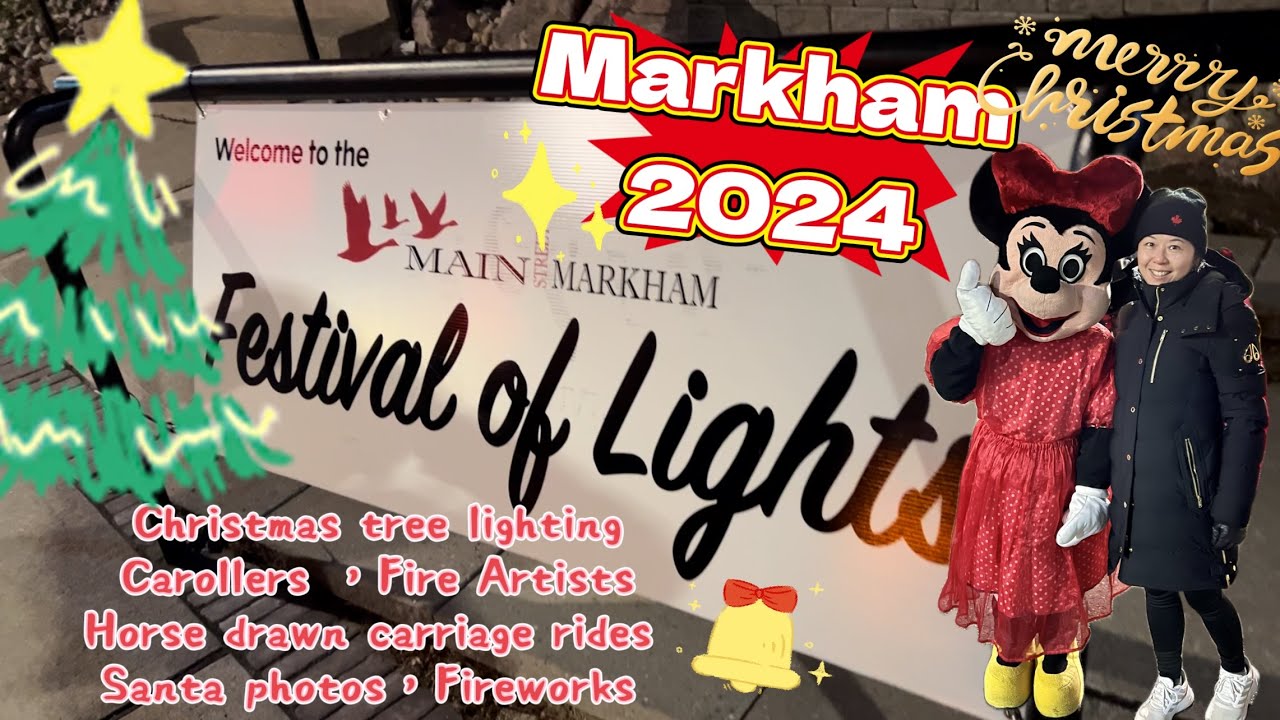 Mainstreet Markham Festival of Lights! Experience the magic of the ...
