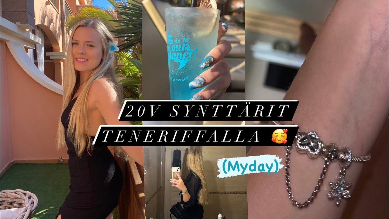20v synttärit Teneriffalla🫧🌸🫶🩵 #tenerife #synttärit #20v - YouTube