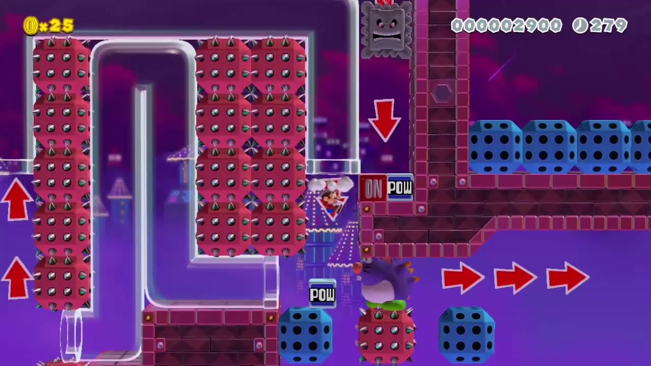 Chroma Velocity - Super Mario Maker 2 Clear Footage - YouTube