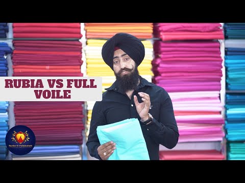 Rubia VS Full Voile - Types of Turban  Finding Best type of Turban