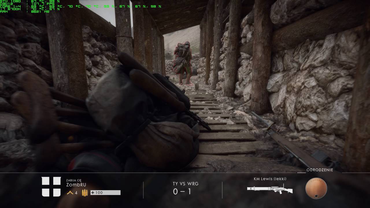 Battlefield 1 Monte Grappa Gameplay || GTX 1080, 1440P - YouTube