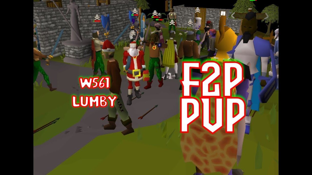 Oldschool Runescape / SANTA GOES PKING / F2P / PVP / LIVESTREAM - YouTube
