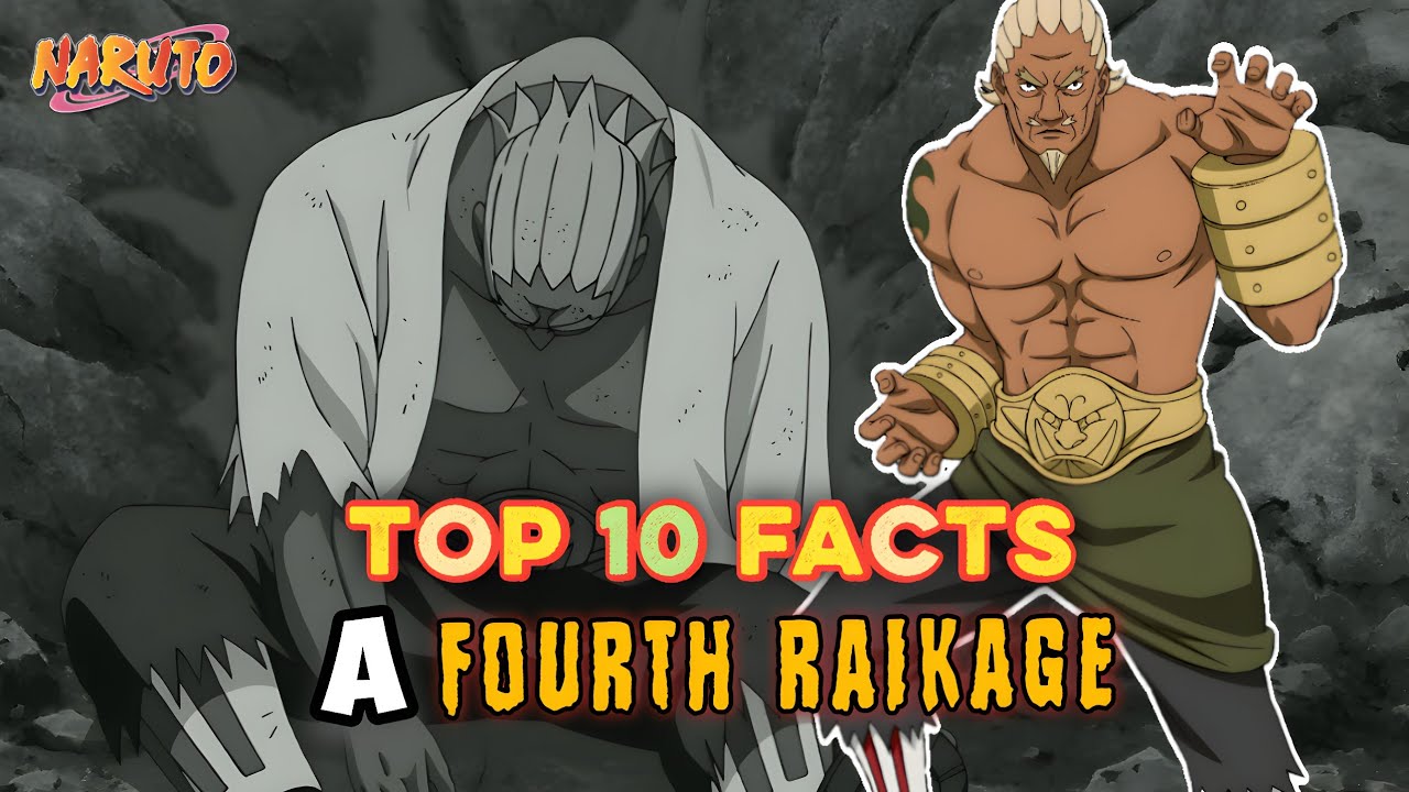 A (Fourth Raikage) | Top 10 Facts about A (Fourth Raikage) | Naruto ...