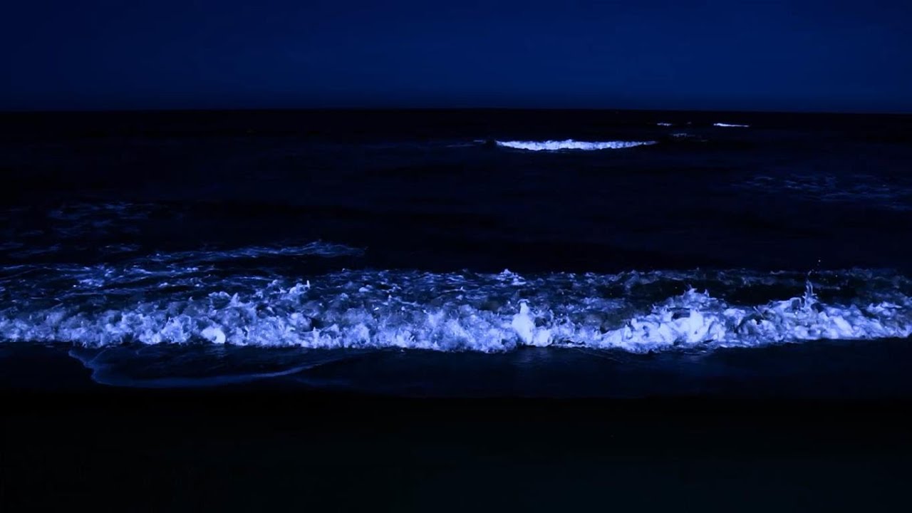 Incredible Waves for Deep Sleeping, Ocean Sounds At Night at Beach ...