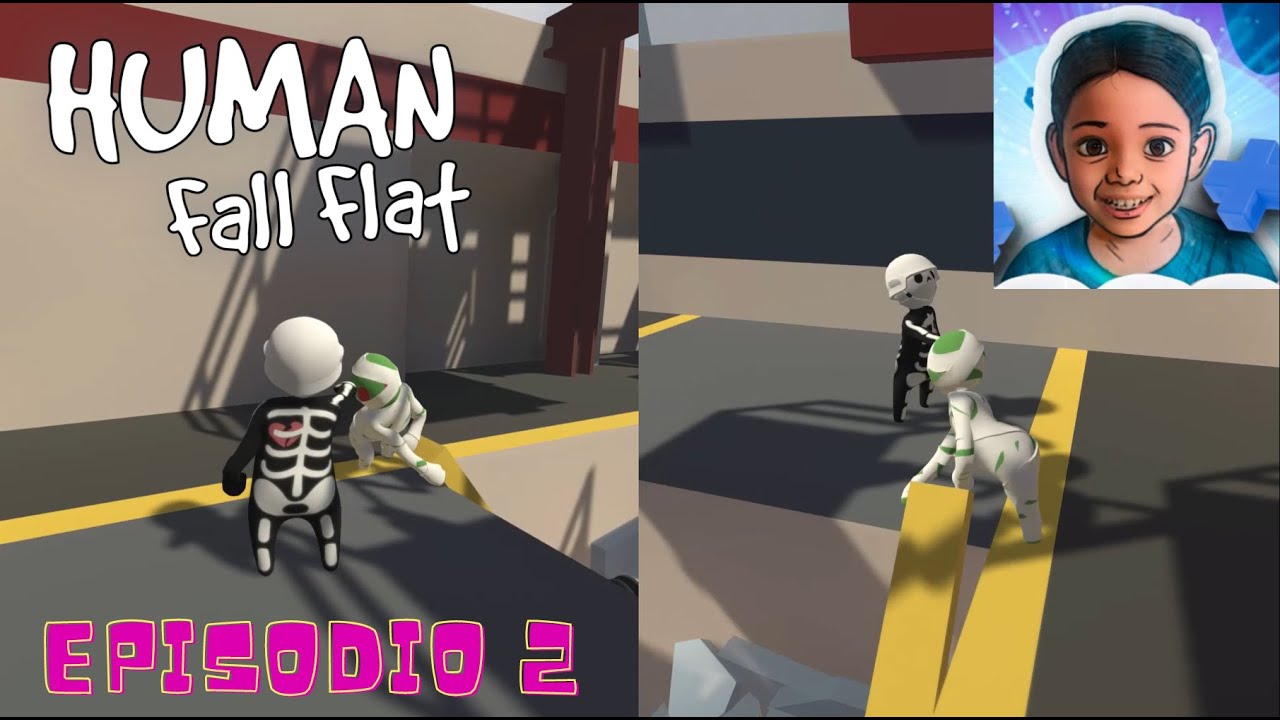COOPERATIVO ES MAS FÁCIL / Human Fall Flat / Episodio 2/ Somo menos noob y nos divertimos al ...
