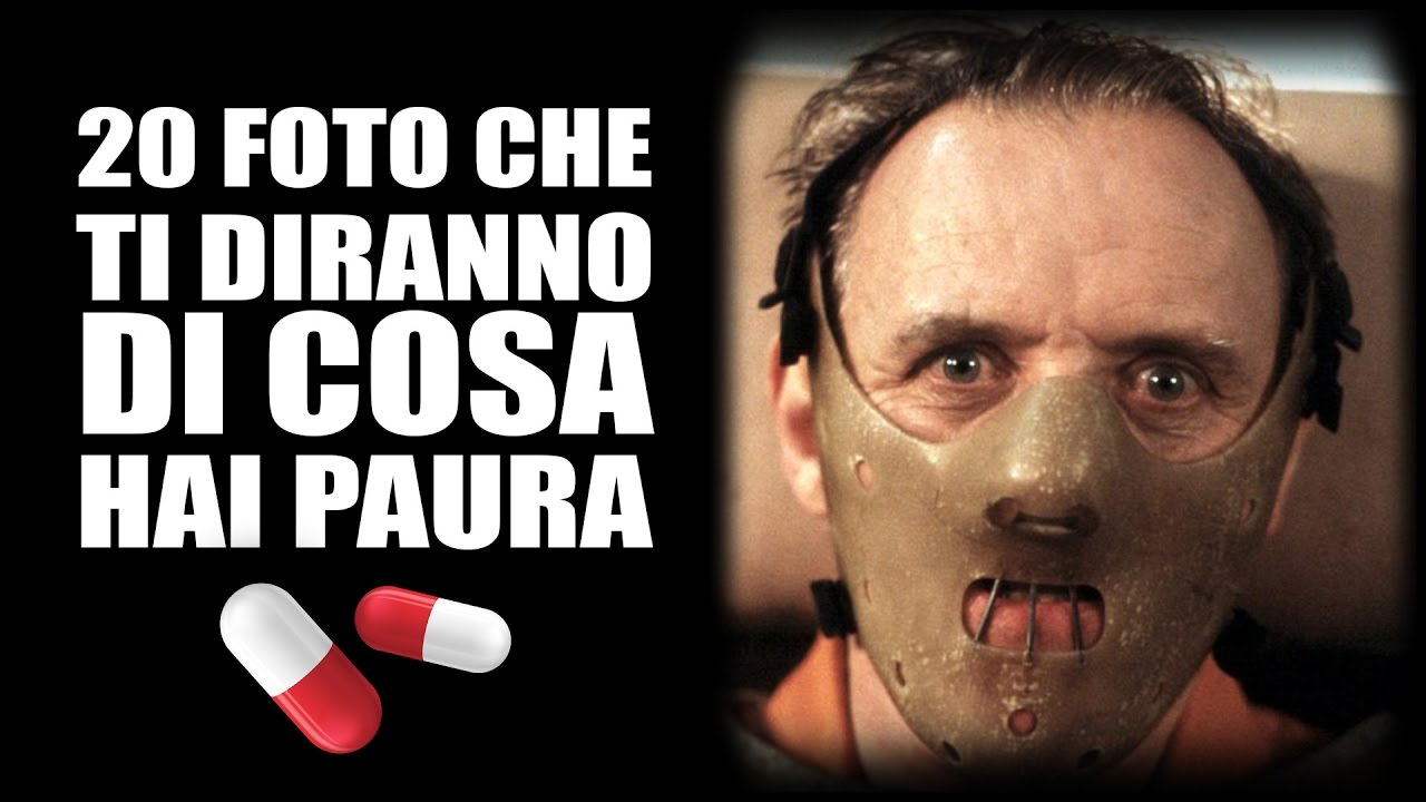 20 FOTO che ti diranno di cosa hai PAURA #2 📷 Test della Personalità ...