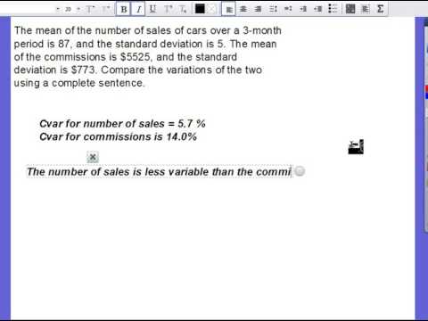 calculating cvar part I - YouTube