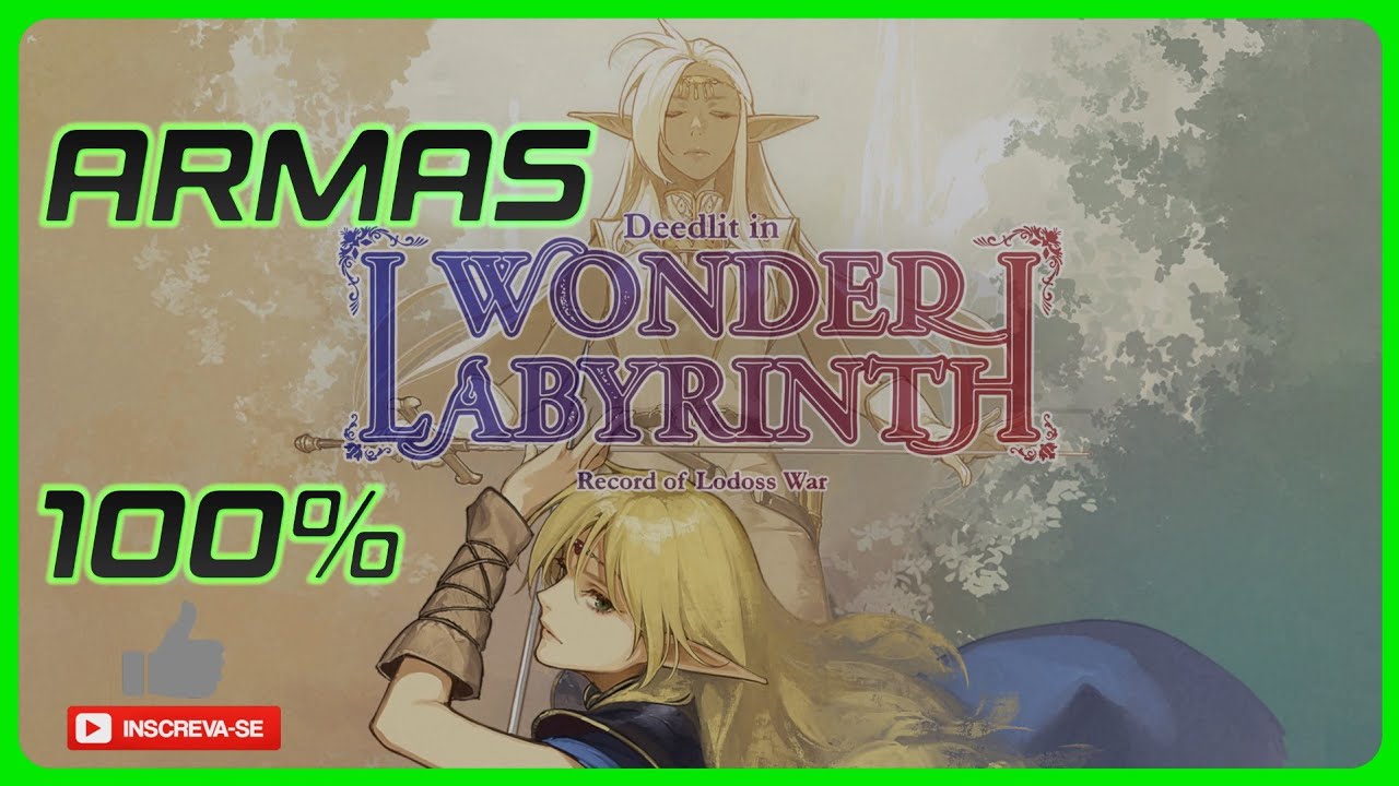 Todas Armas 100% - All Weapons Record of Lodoss War- Deedlit in Wonder ...