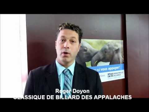 Roger Doyon, Classique de billard des Appalaches; FOCUS 2010 Région ...