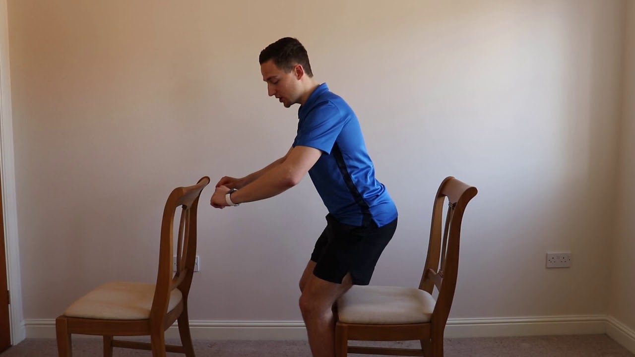 Chair Assisted Sit to Stand Workout - YouTube