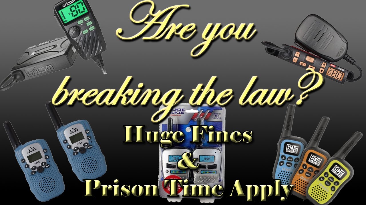 Do You Know The UHF Radio Rules Regulations YouTube