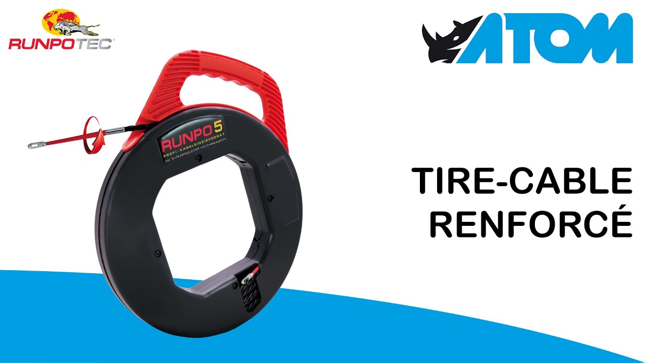 RUNPOTEC TIRE CABLE RENFORCÉ RUNPO 5 - YouTube