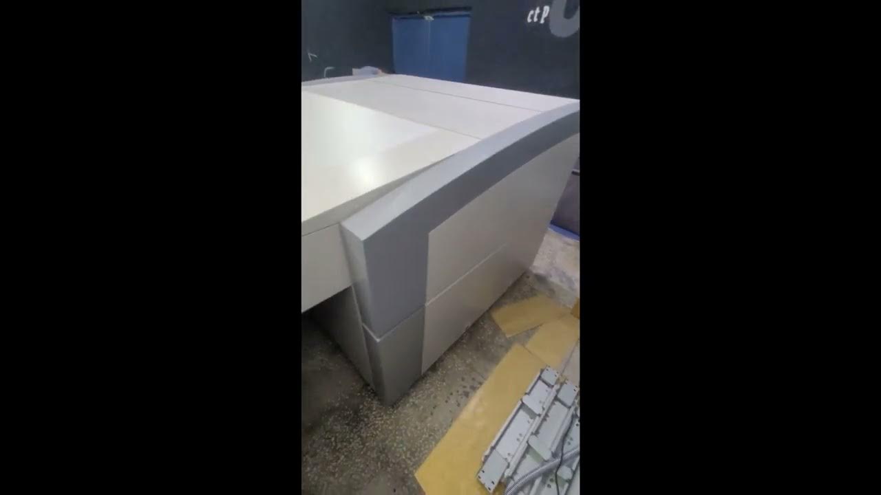 에프원시스템 SCREEN PT-R8600 CTP 인쇄 장비 F1system (CTP,CTF,판출력기) - YouTube