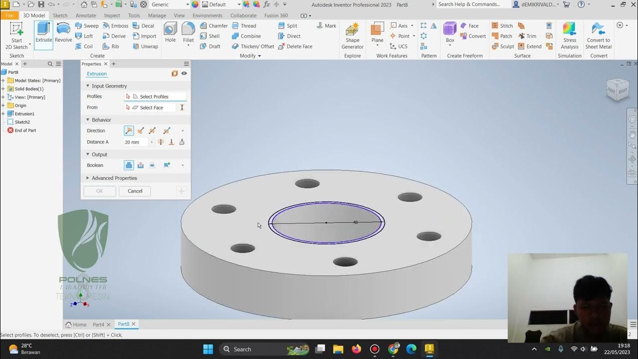 Autodesk Inventor 8 - YouTube