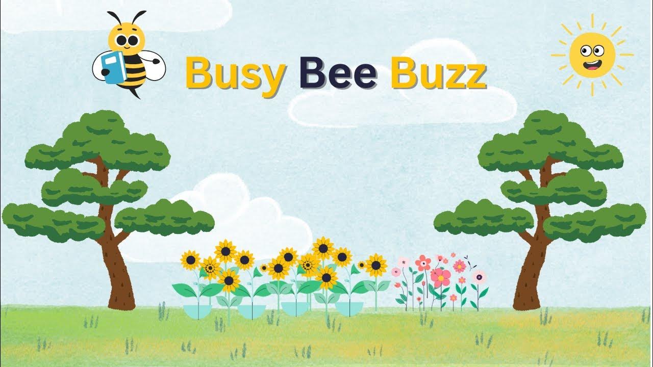 Busy Bee Buzz | Fun Kids Song by Little Dino 🐝🎶 - YouTube
