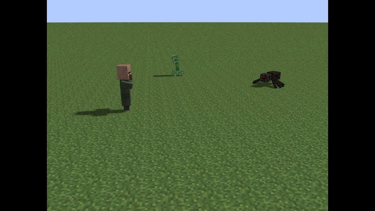 Walking test Minecraft animation - YouTube