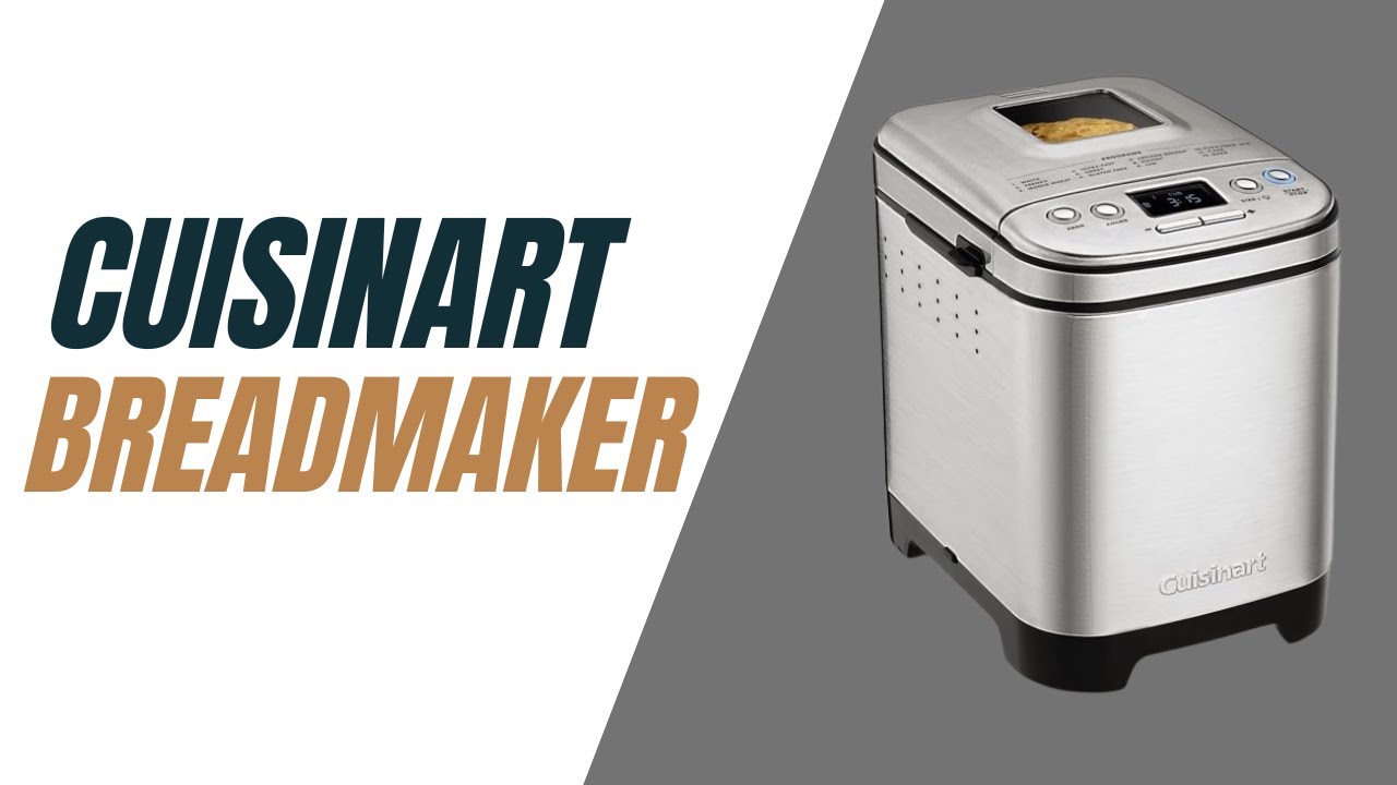 Cuisinart CBK 110NAS Bread Maker Review – The Best Compact Bread Machine - YouTube