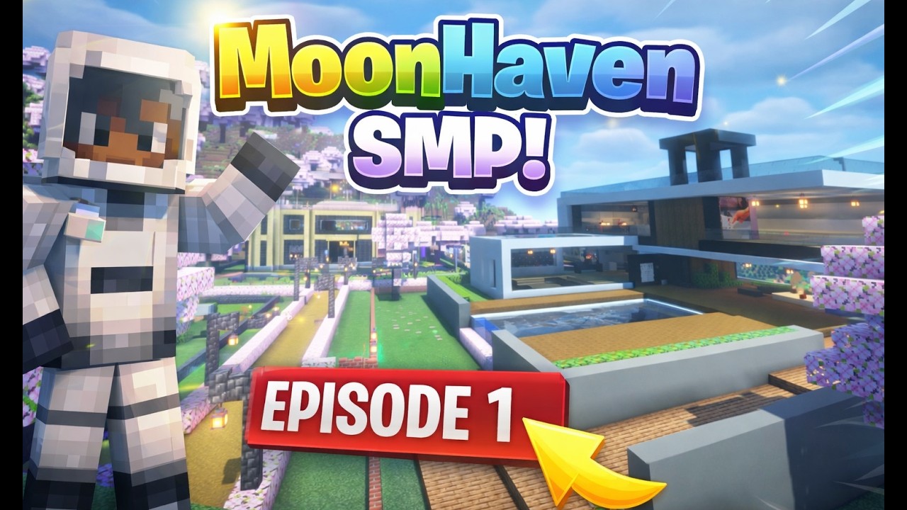 The Beginning of Moonhaven SMP (Episode 1) - YouTube