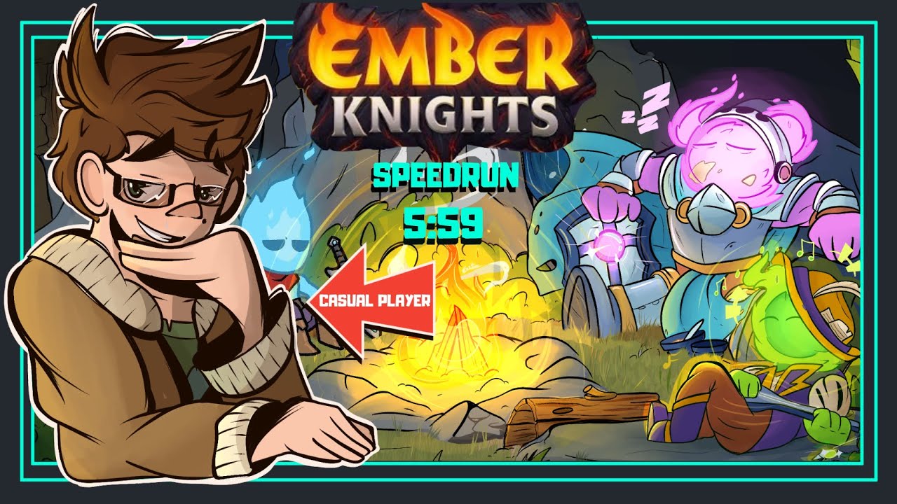 Ember Knights 0.7 speed run 5:59 - YouTube