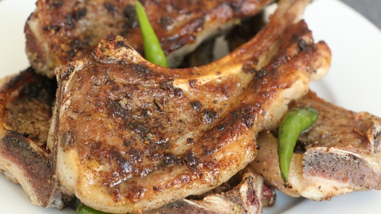 Ginger and Chili Lamb Chops - YouTube