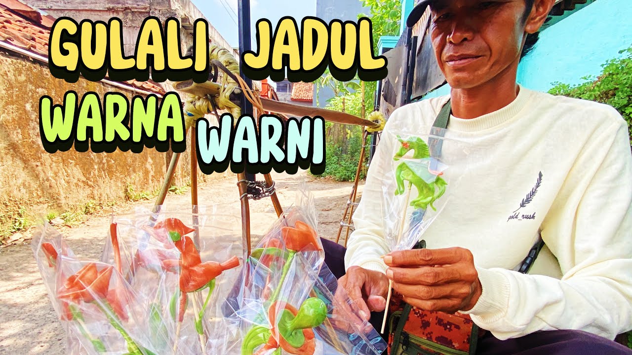 GULALI JADUL WARNA-WARNI ANEKA BENTUK LUCU ‼️ KULINER JAJANAN ...