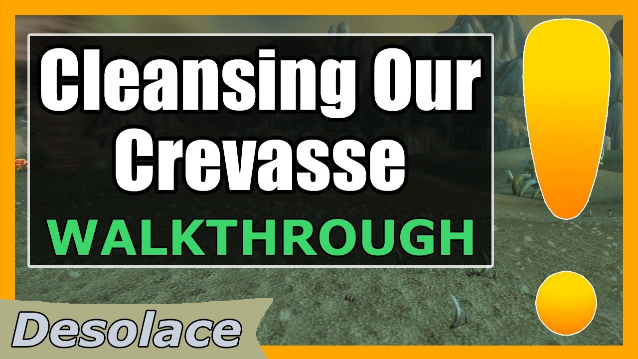 Cleansing Our Crevasse | WoW Desolace Quest Guide - YouTube