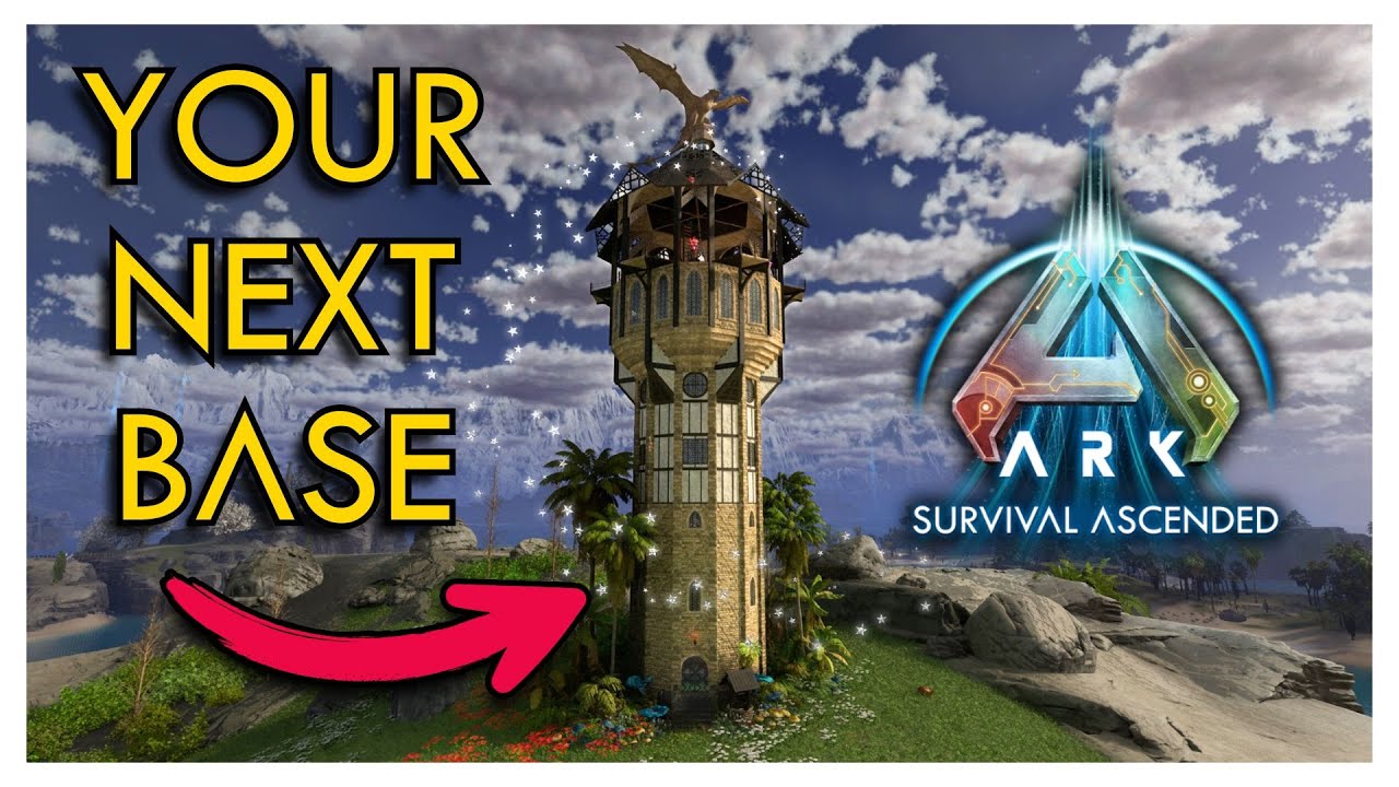 This Tower Base has Everything! | Ark Survival Ascended - YouTube